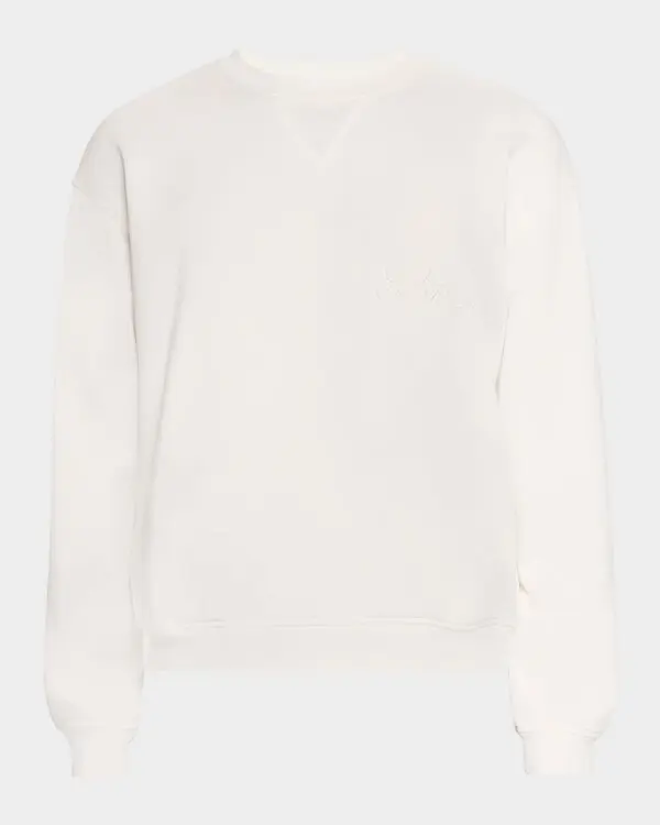 FRAME X RITZ PARIS Tonal Sweatshirt - Cream