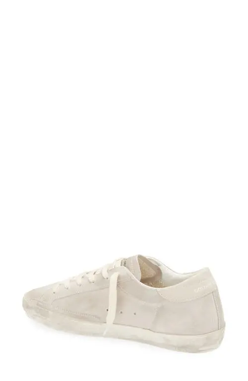 GOLDEN GOOSE Super-star Low-top Sneakers - Grey/ Silver