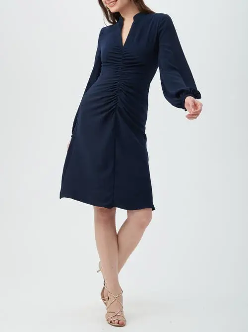 Trina Turk Lora A-line Dress - Indigo