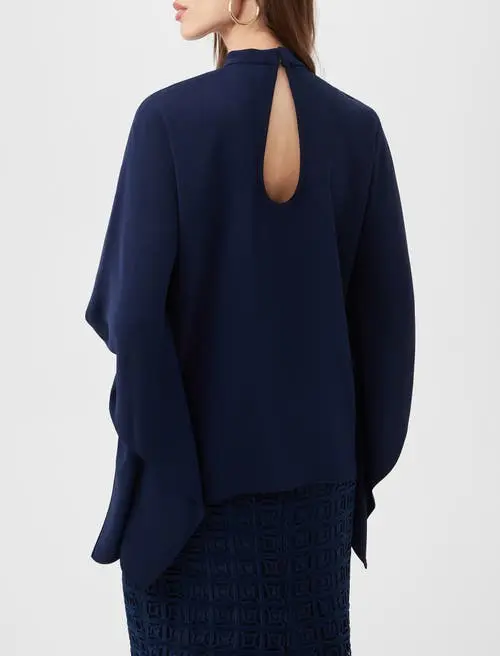 Trina Turk Anona Blouse - Indigo