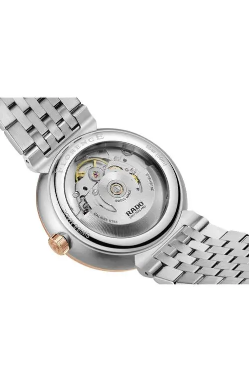 RADO Florence Automatic Bracelet Watch - Black