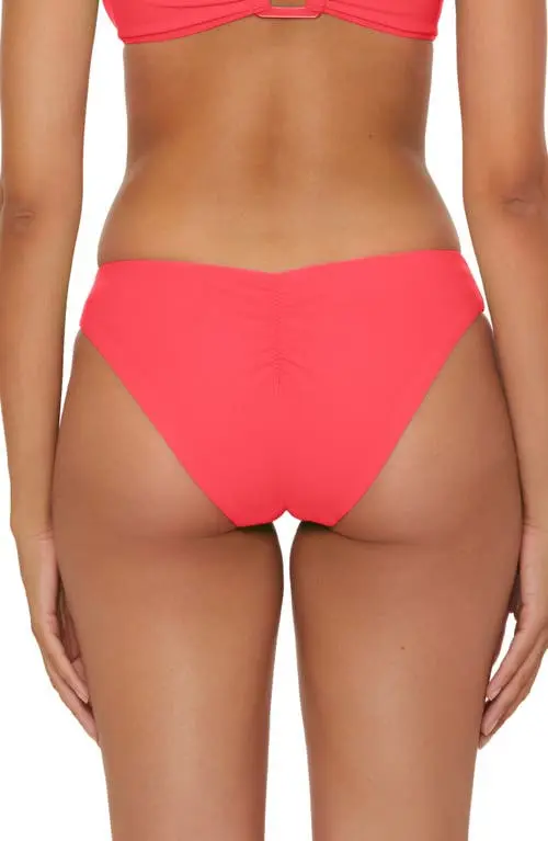 BECCA By Rebecca Virtue Modern Edge Hipster Bikini Bottom - Watermelon