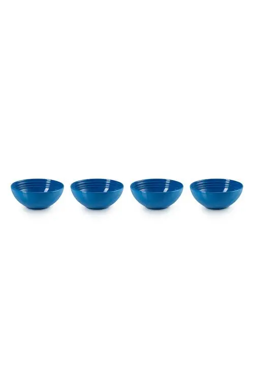 LE CREUSET Vancouver Set Of 4 Soup Bowls - Marseille