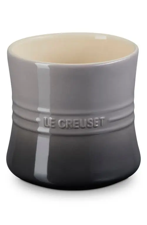 LE CREUSET Large Stoneware Utensil Crock - Oyster