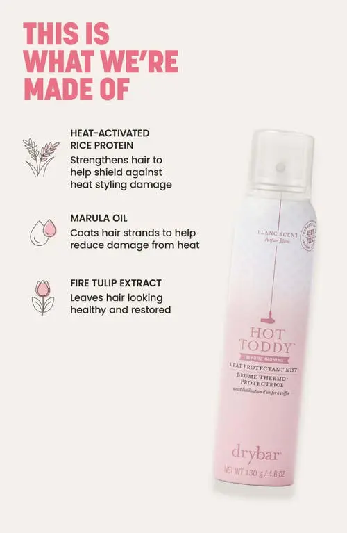 DRYBAR Hot Toddy Heat Protectant Mist - Original