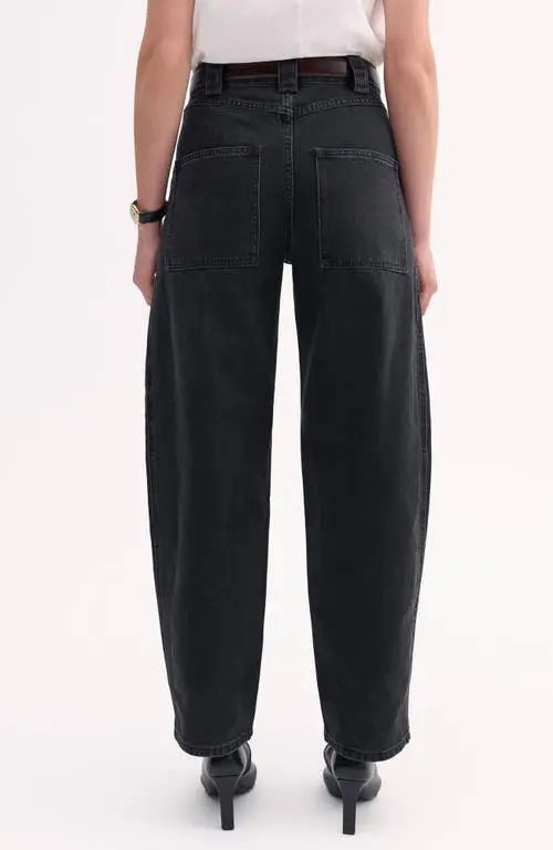 Co Denim Patch Pocket Pants - Black