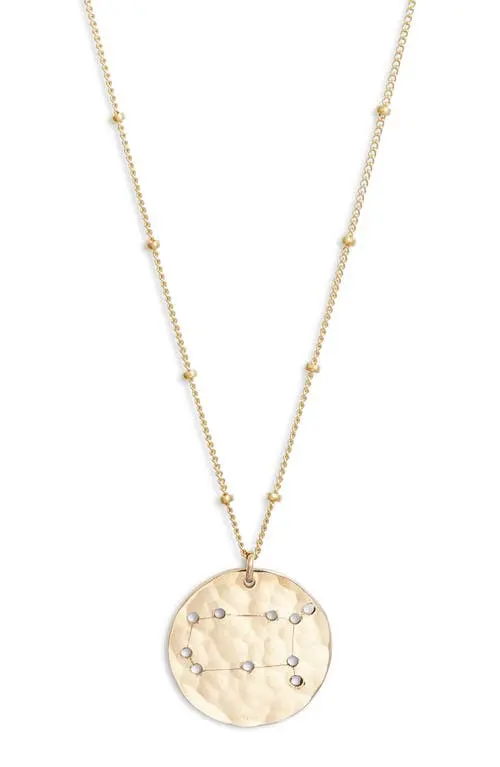 NASHELLE Constellation Pendant Necklace - Gold Fill Gemini