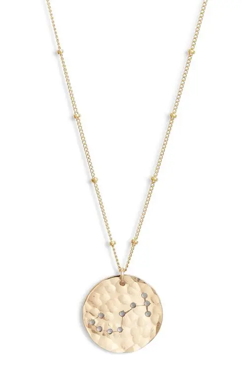 NASHELLE Constellation Pendant Necklace - Gold Fill Scorpio