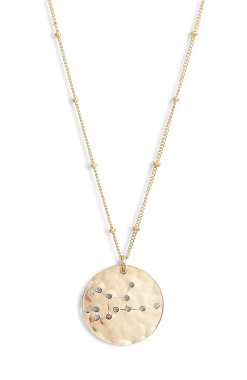 NASHELLE Constellation Pendant Necklace - Gold Fill Virgo