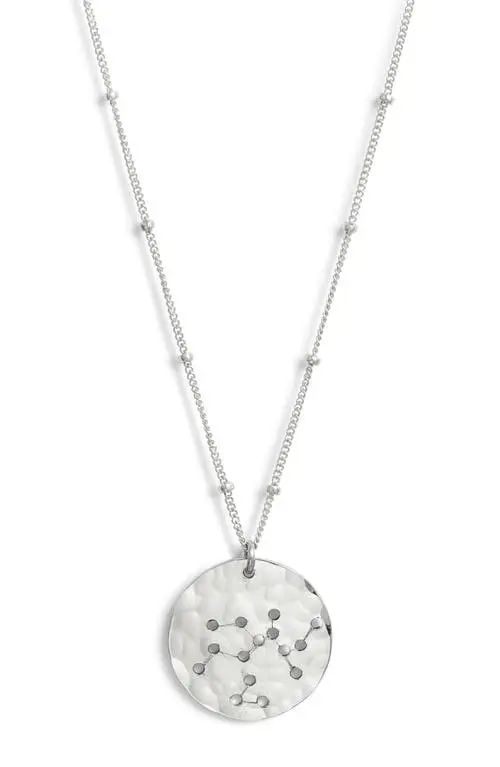 NASHELLE Constellation Pendant Necklace - Sterling Silver Sagittarius