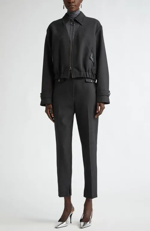 St. John Nuda Jersey Turtleneck Top