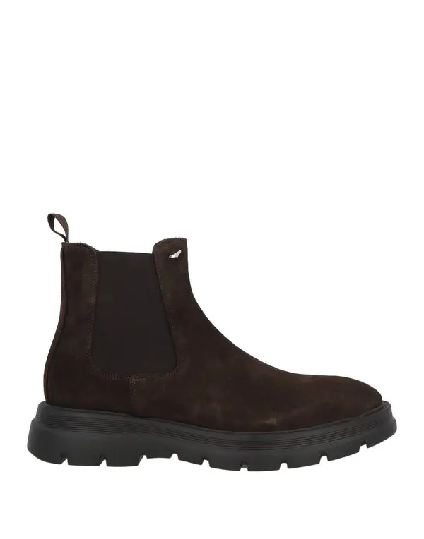 Alberto Guardiani Leather Ankle Boots In Brown - 73% Off  display picture 3