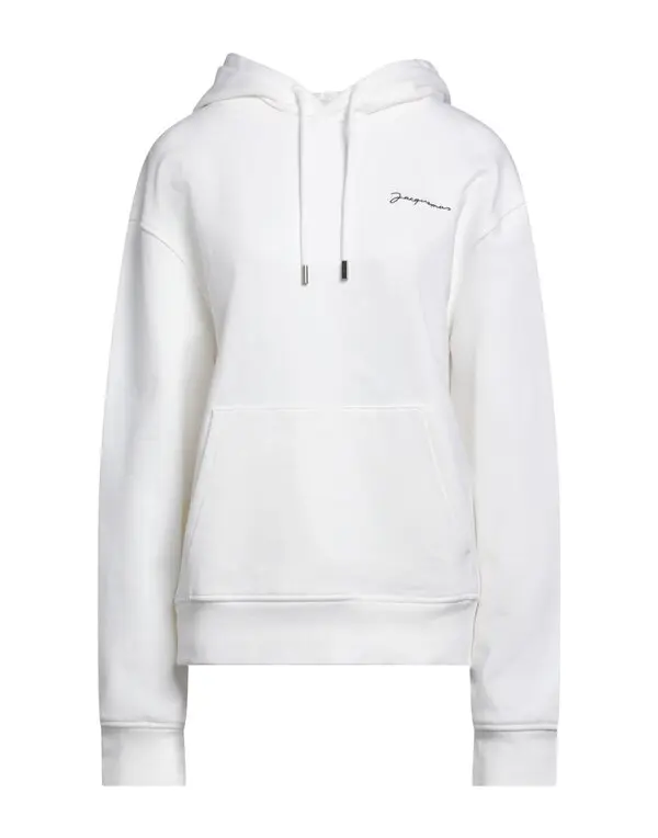 Jacquemus Cotton Fleece Sweatshirt - White