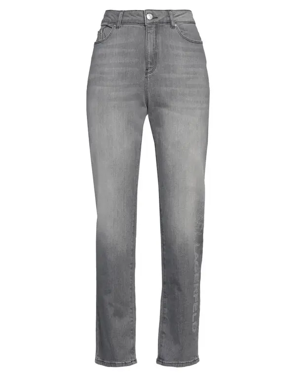 Karl Lagerfeld Cotton And Elastane Tapered Jeans