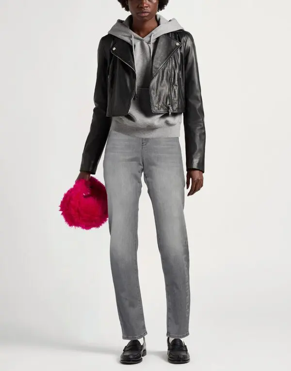 Karl Lagerfeld Cotton And Elastane Tapered Jeans