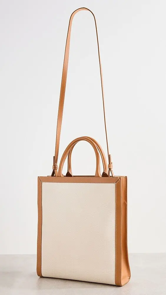 Celine Canvas Vertical Cabas Small Tote