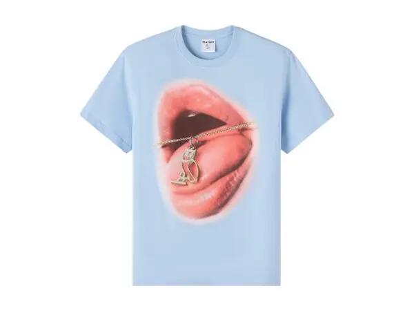OVO X Playboy Pendant T-shirt - Light Blue