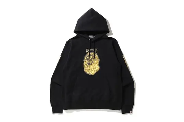 A BATHING APE Jewelry Motif Wide Pullover Hoodie