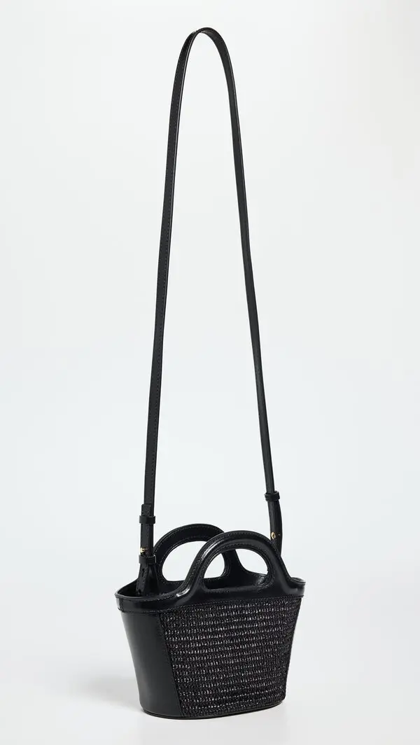 Marni Tropicalia Micro Tote - Black