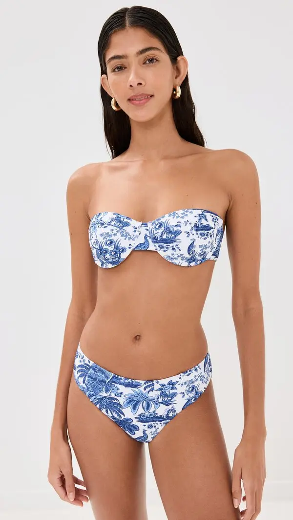 Staud Corsage Bikini Bottom