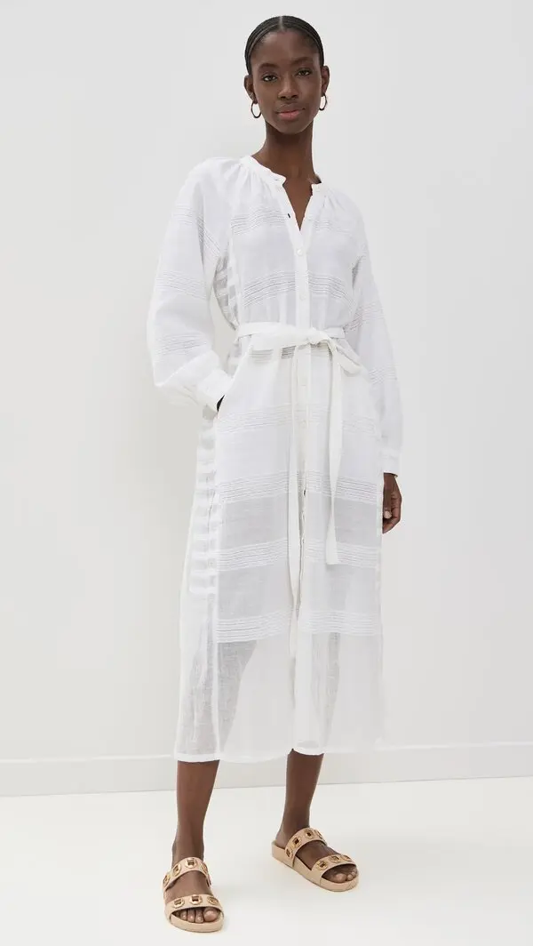 LEMLEM Makeda Button-up Maxi Dress