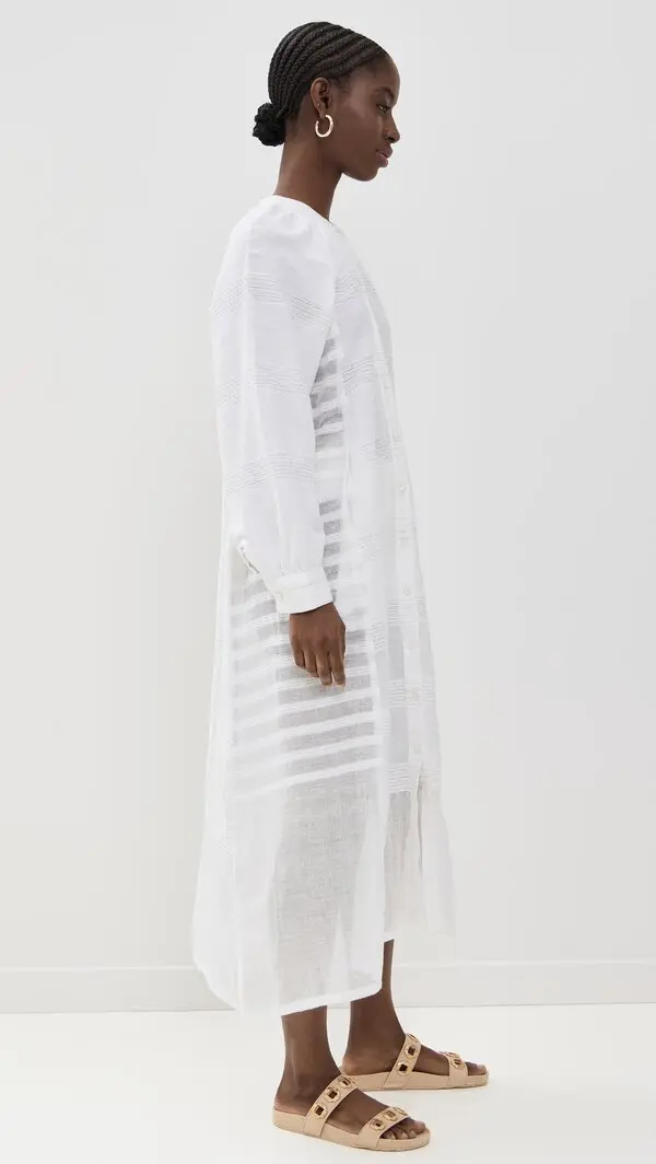 LEMLEM Makeda Button-up Maxi Dress