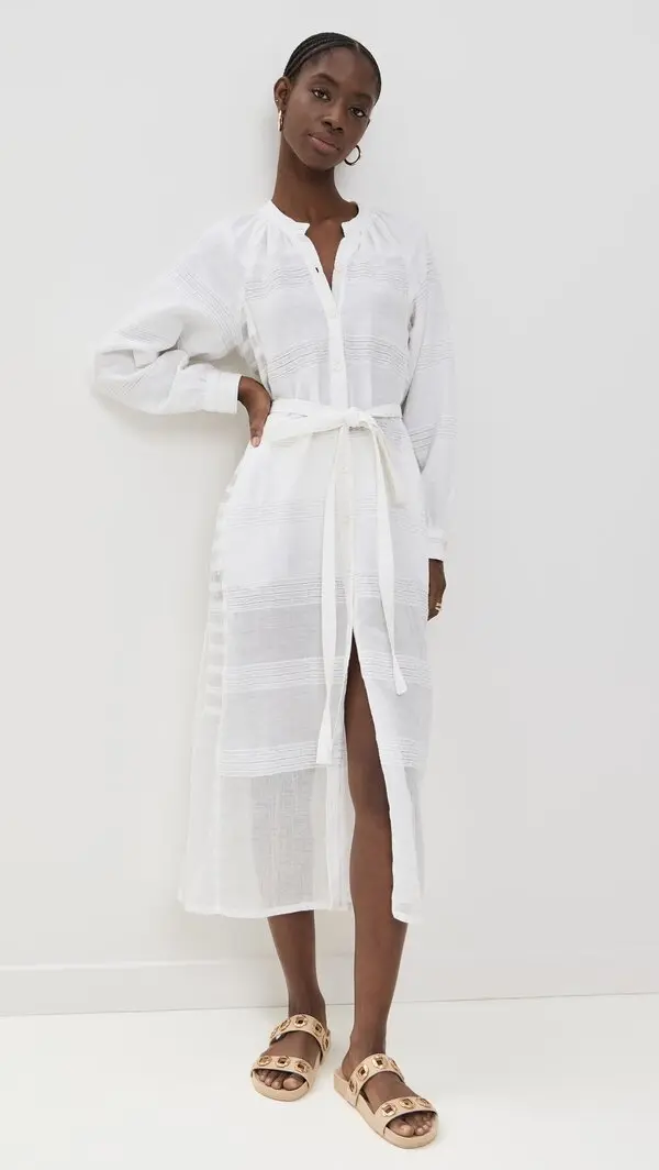 LEMLEM Makeda Button-up Maxi Dress