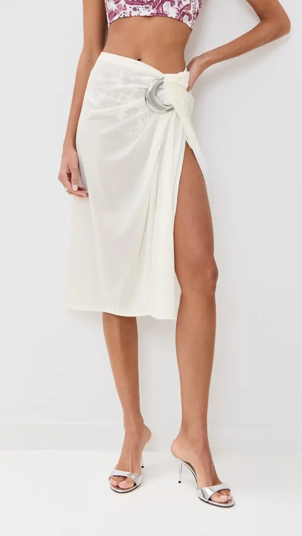 Staud Chiara Skirt - White