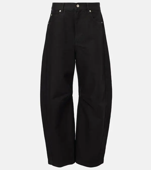 Loewe High-rise Wide-leg Jeans
