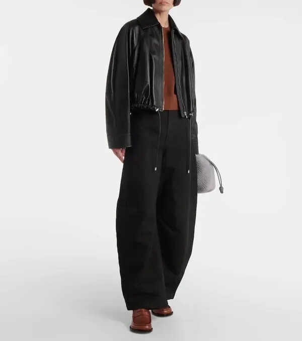 Loewe High-rise Wide-leg Jeans
