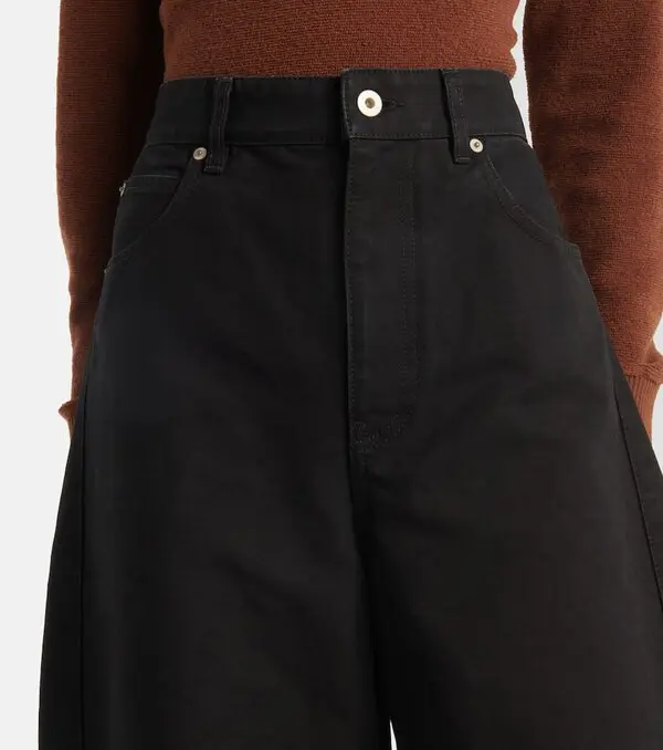 Loewe High-rise Wide-leg Jeans