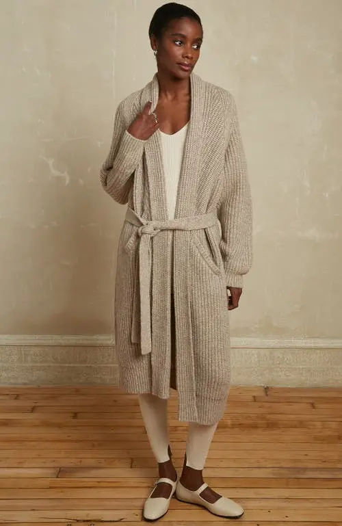 OYUN Erte Long Cardigan - Fawn