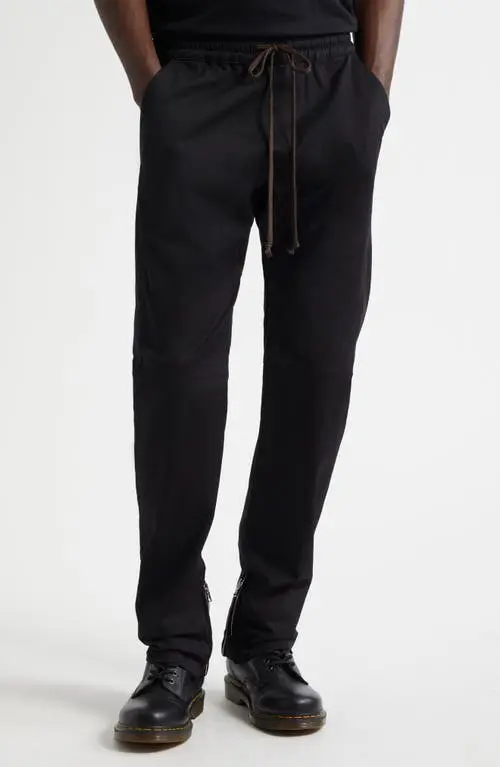 JKEEFER Marginal Moto Stretch Cotton Gabardine Pants