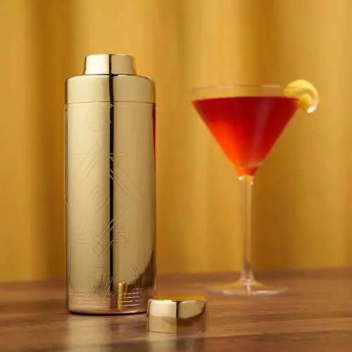 VISKI Art Deco Cocktail Shaker
