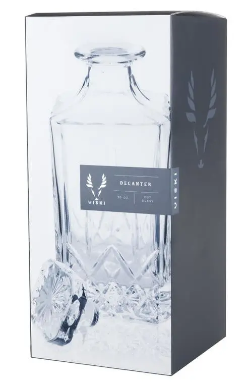 VISKI Admiral Crystal Liquor Decanter