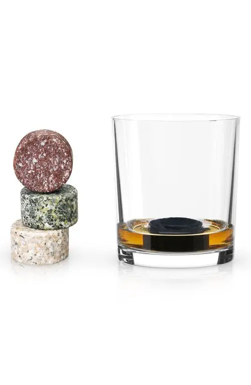 VISKI Glacier Rocks -color Granite Stones Set Of 4