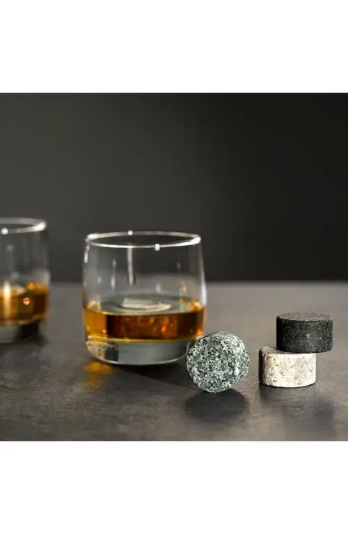 VISKI Glacier Rocks -color Granite Stones Set Of 4