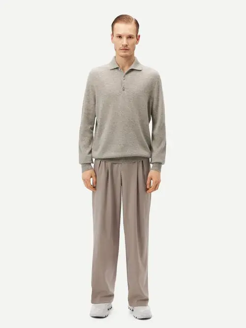 Gobi Cashmere Cashmere Polo Sweater