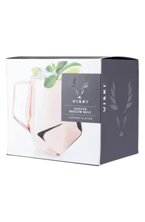 VISKI Seneca Faceted Moscow Mule Mug