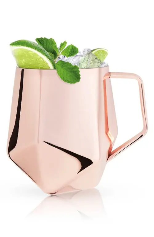 VISKI Seneca Faceted Moscow Mule Mug