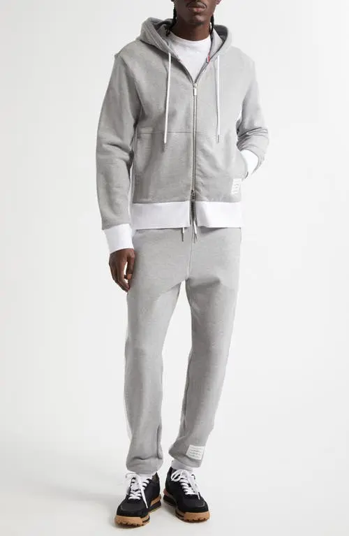 Thom Browne 4-bar French Terry Joggers - Light Grey