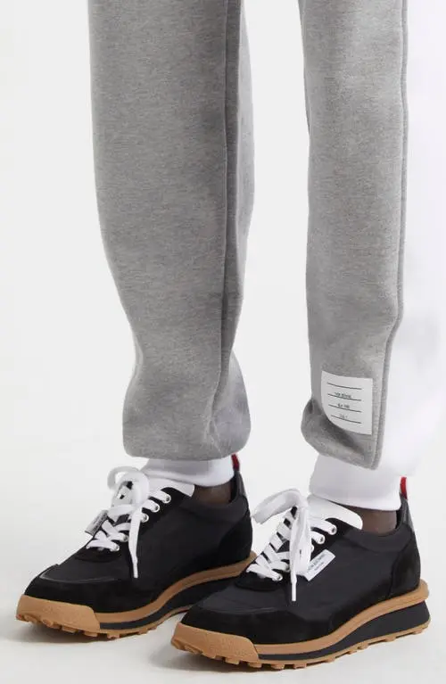 Thom Browne 4-bar French Terry Joggers - Light Grey