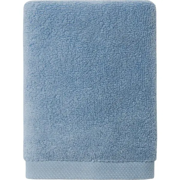 SFERRA Cielo Cotton Wash Cloth - Sea