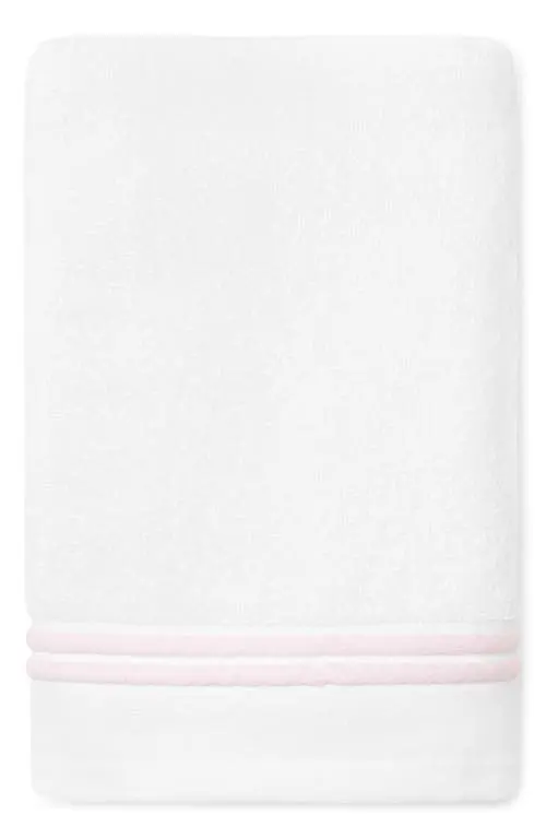 SFERRA Aura Nuova Combed Cotton - White/ Pink