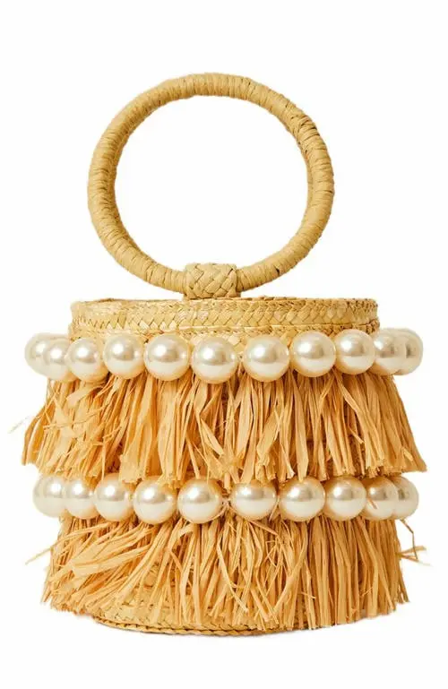 BTB LOS ANGELES Round Bucket - Pearl