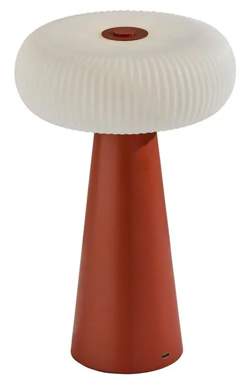 ADESSO Ozzie Cordless Led Lamp - Reddish Brown