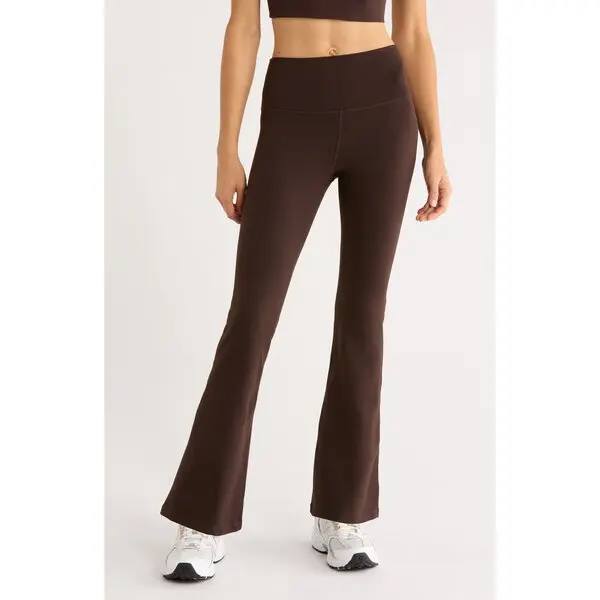 Zella Flex High Waist Flare Leg Pants