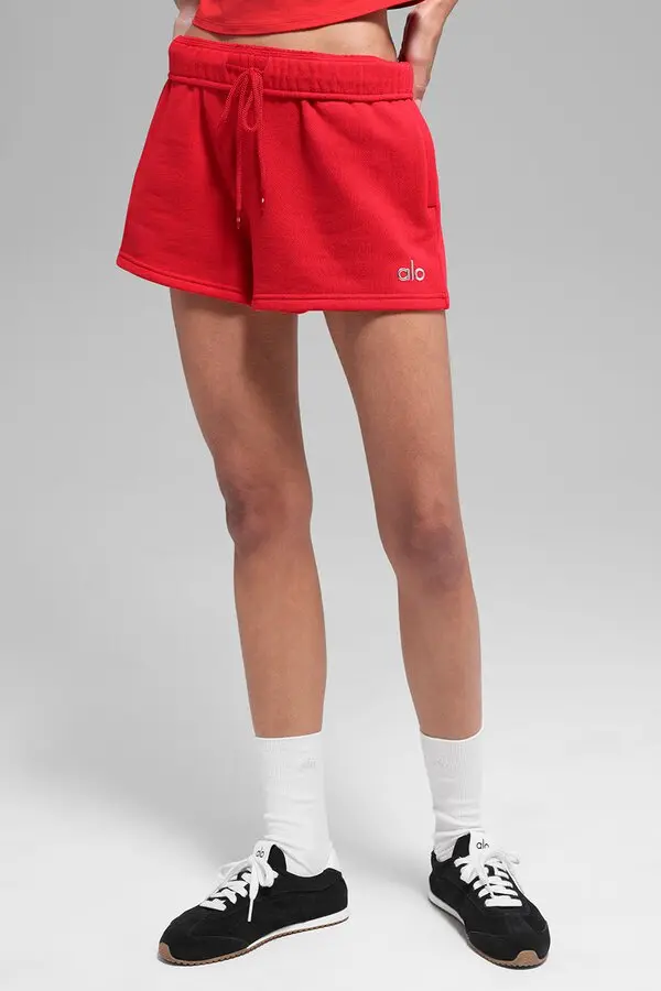 Alo Yoga Accolade Short - Bright Red