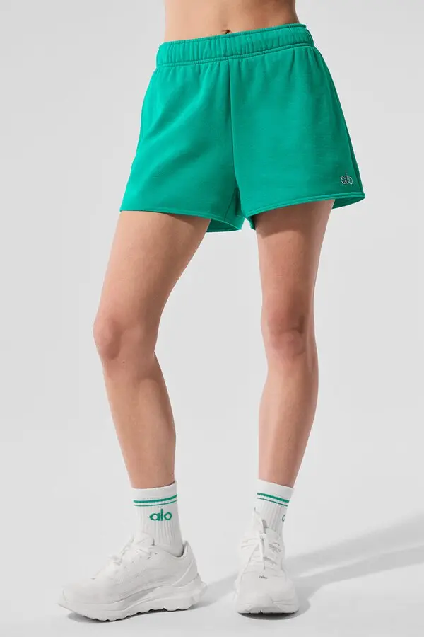 Alo Yoga Accolade Short - Spruce Green