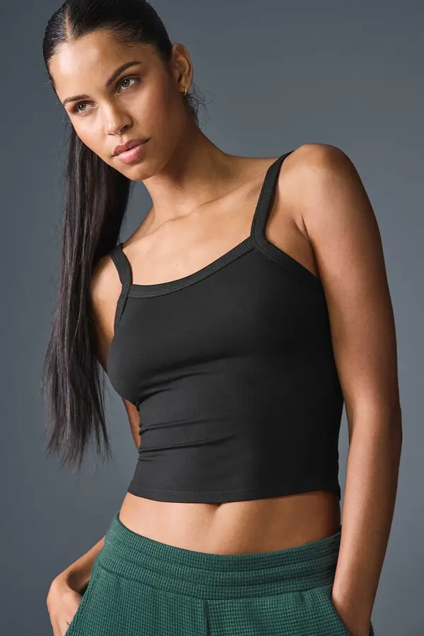 Alo Yoga Alosoft Sweet Talker Tank - Black